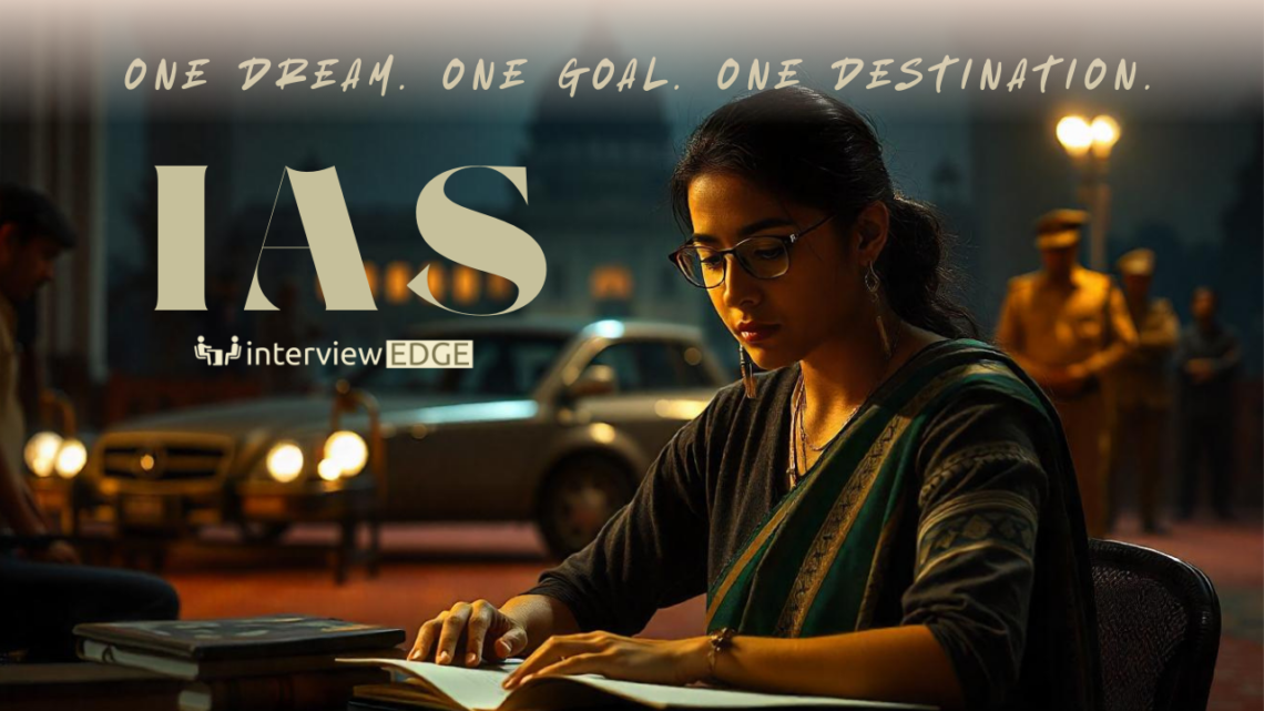 One Dream. One Goal. One Destination — IAS - Interview EDGE